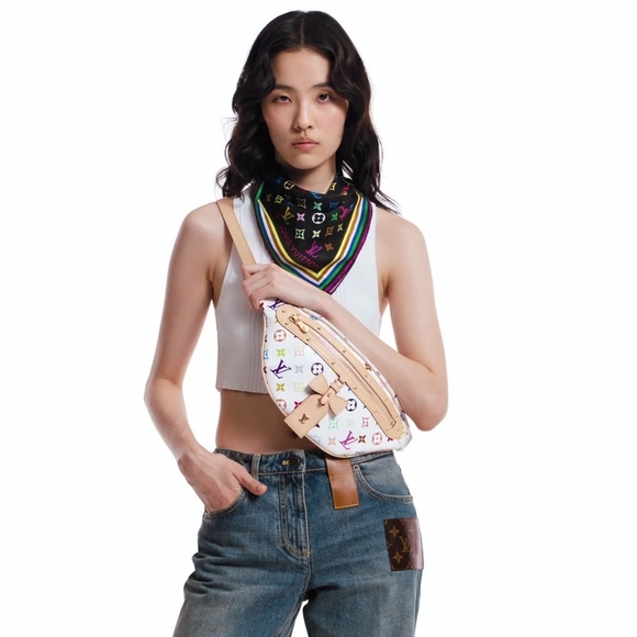 Louis Vuitton | Bags | Louis Vuitton Murakami Monogram Bag 225 M3660 Lv ...